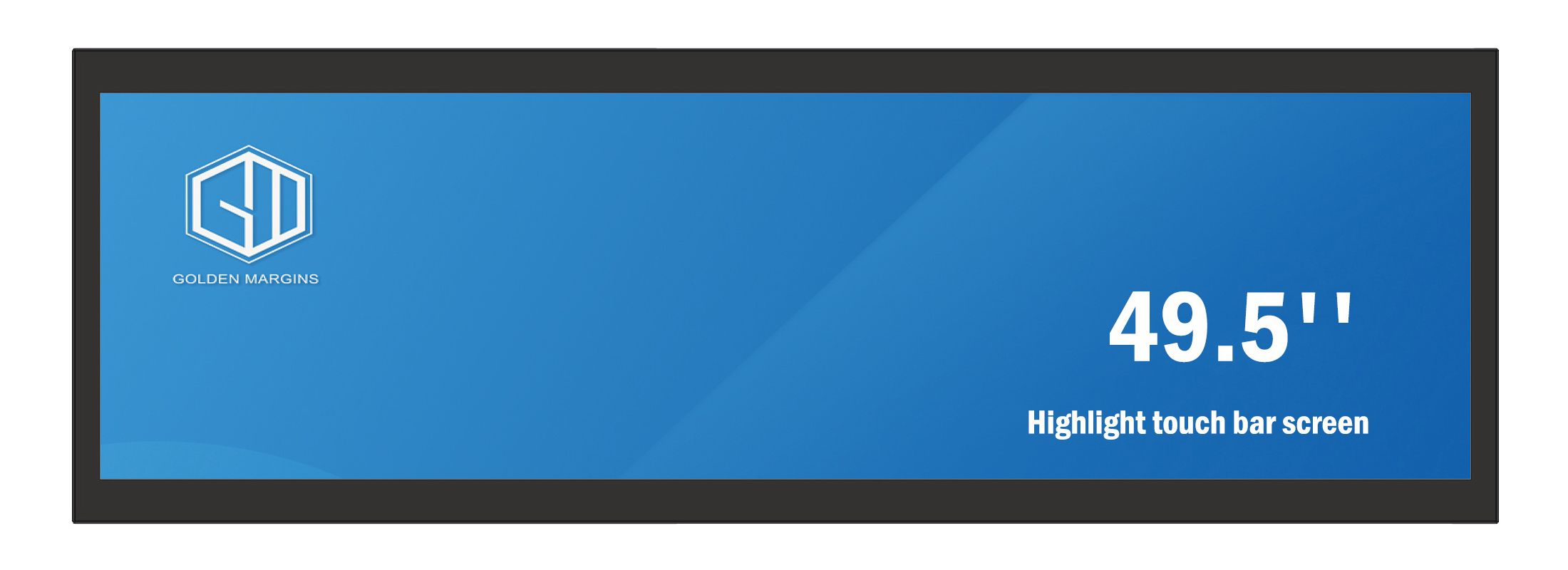 Bar Type LCD Panel-49-5-inch-ultra-wide-stretched-touchscreen