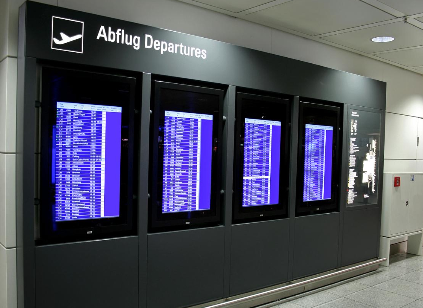 Touchscreen Digital Signage Application and Features