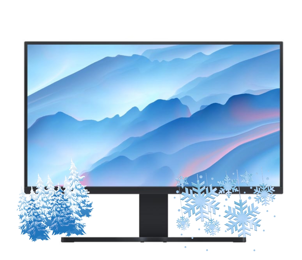 What is the lowest operating temperature LTPS LCD?