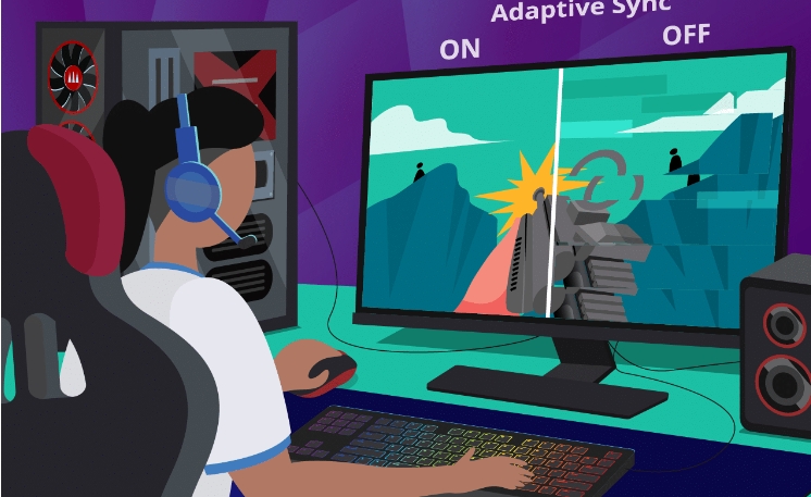 Advantages and Difficulties of Adaptive Refresh Rate